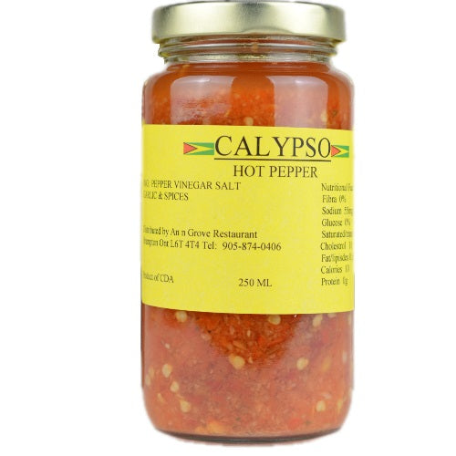 Calypso - Hot Pepper - 250ml – Alima Foods Inc.
