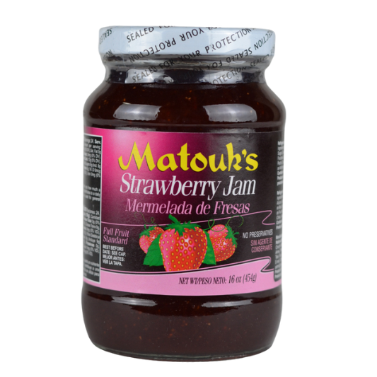 Strawberry Jam - Matouk's - 454g – Alima Foods Inc.