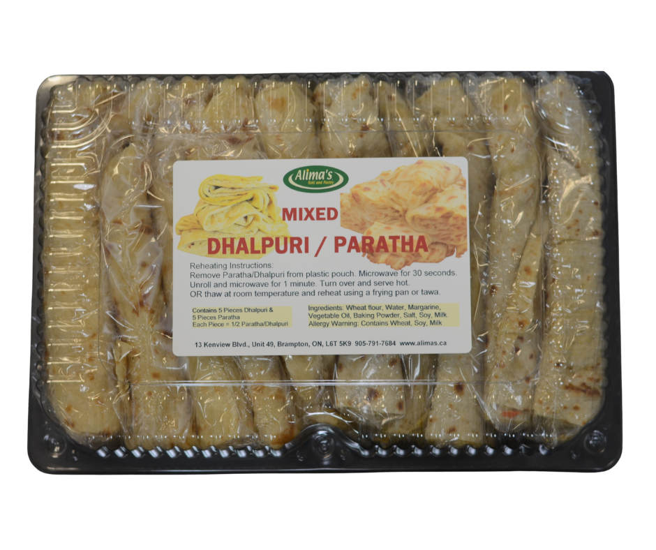Mixed Dhalpuri/ Paratha – Alima Foods Inc.