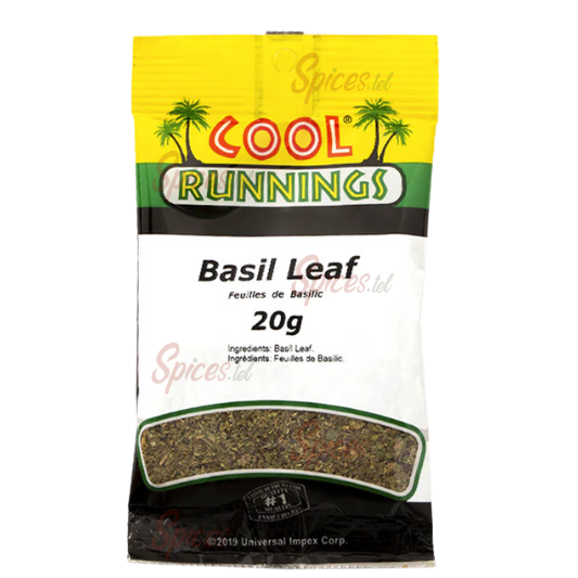 Basil Leaf - Cool Runnings - 20g – Alima Foods Inc.