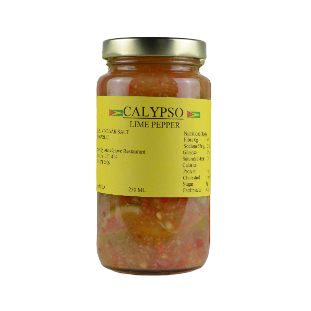 Calypso - Lime Pepper - 250ml – Alima Foods Inc.