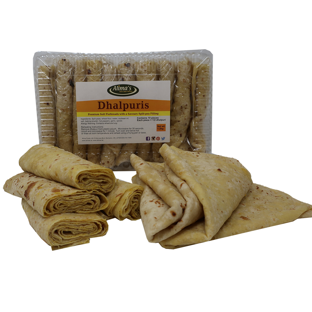 Dhalpuri Convenience Pack – Alima Foods Inc.