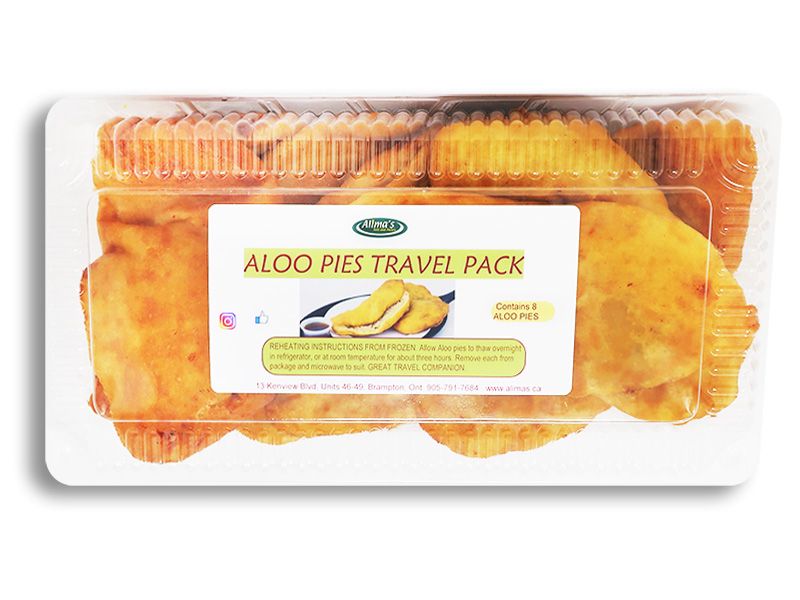 Aloo Pie 8 pieces Travel Pack – Alima Foods Inc.