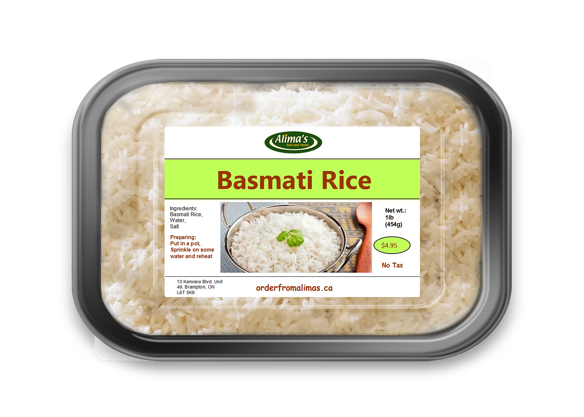 Basmati Rice. – Alima Foods Inc.