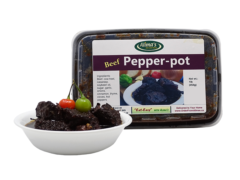 Beef Pepper-pot 1lb – Alima Foods Inc.
