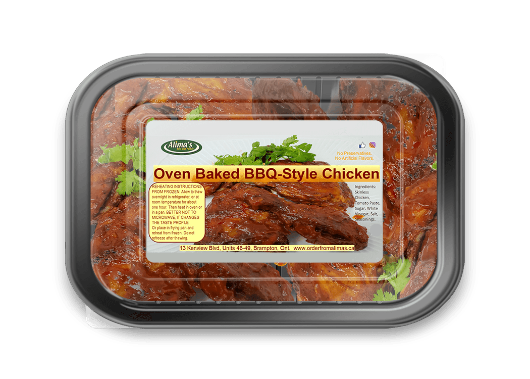 Alima's Oven-Baked BBQ Style Chicken – Alima Foods Inc.