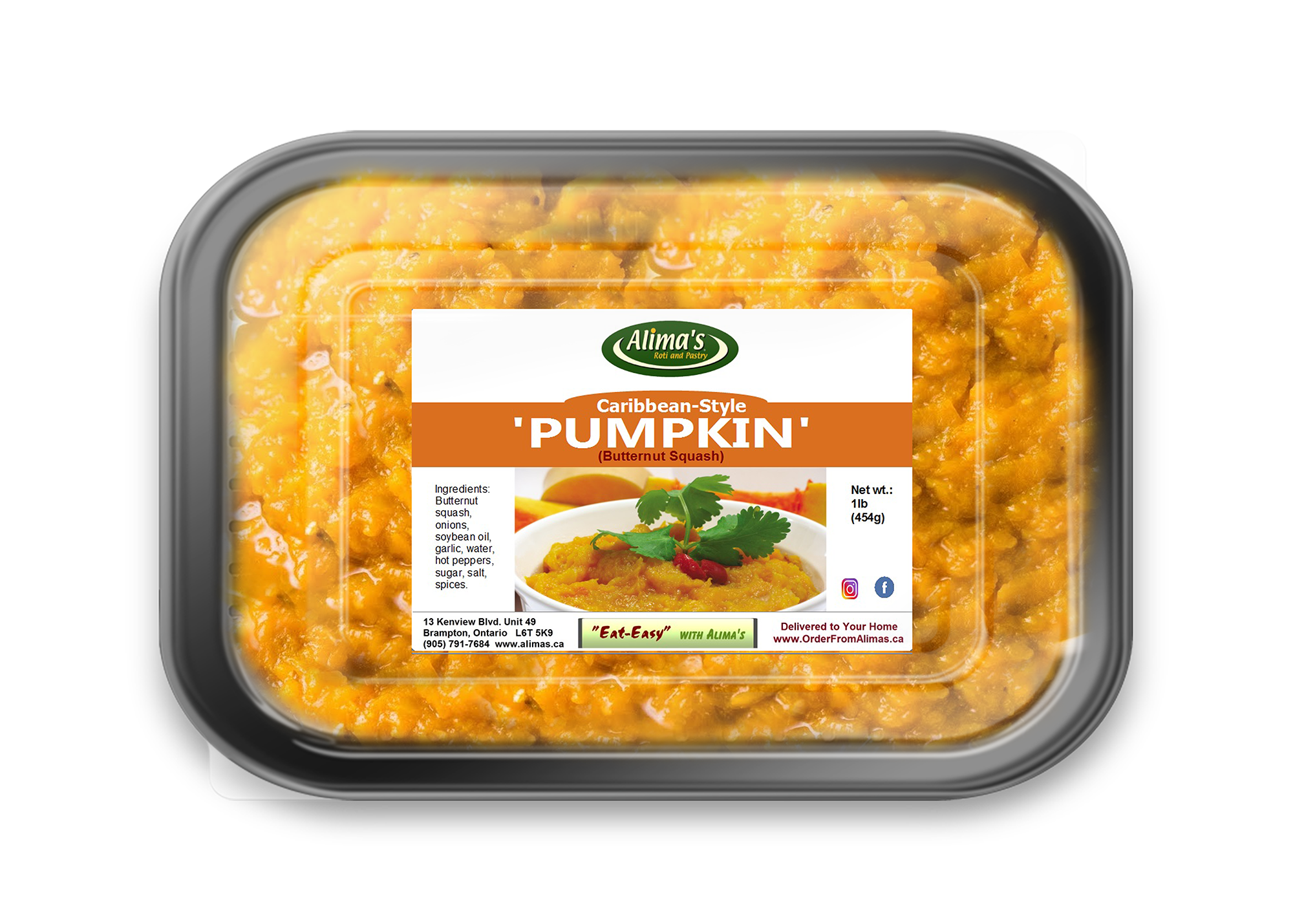 Pumpkin (sold frozen) – Alima Foods Inc.