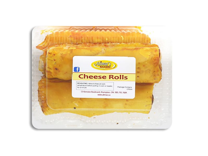 Cheese Rolls - Baked - 6 pieces - (frozen) – Alima Foods Inc.