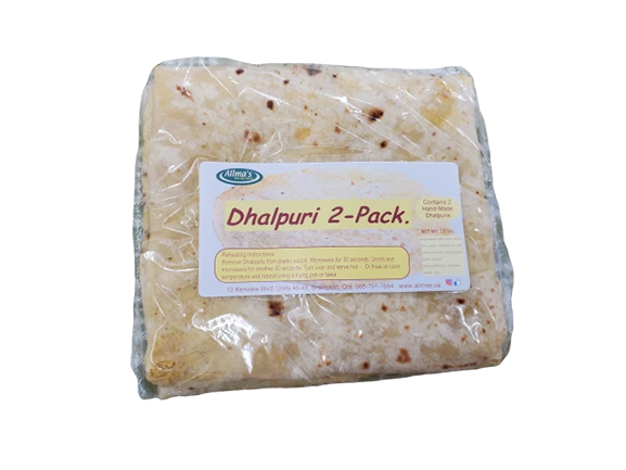 Dhalpuri Convenience 2 Pack – Alima Foods Inc.